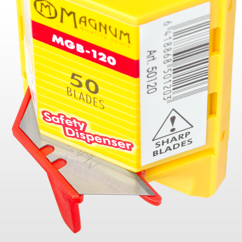 Knife Blades 50 Pcs MGB 120 Magnum Knife Blades 50 Pcs MGB 120 Magnum